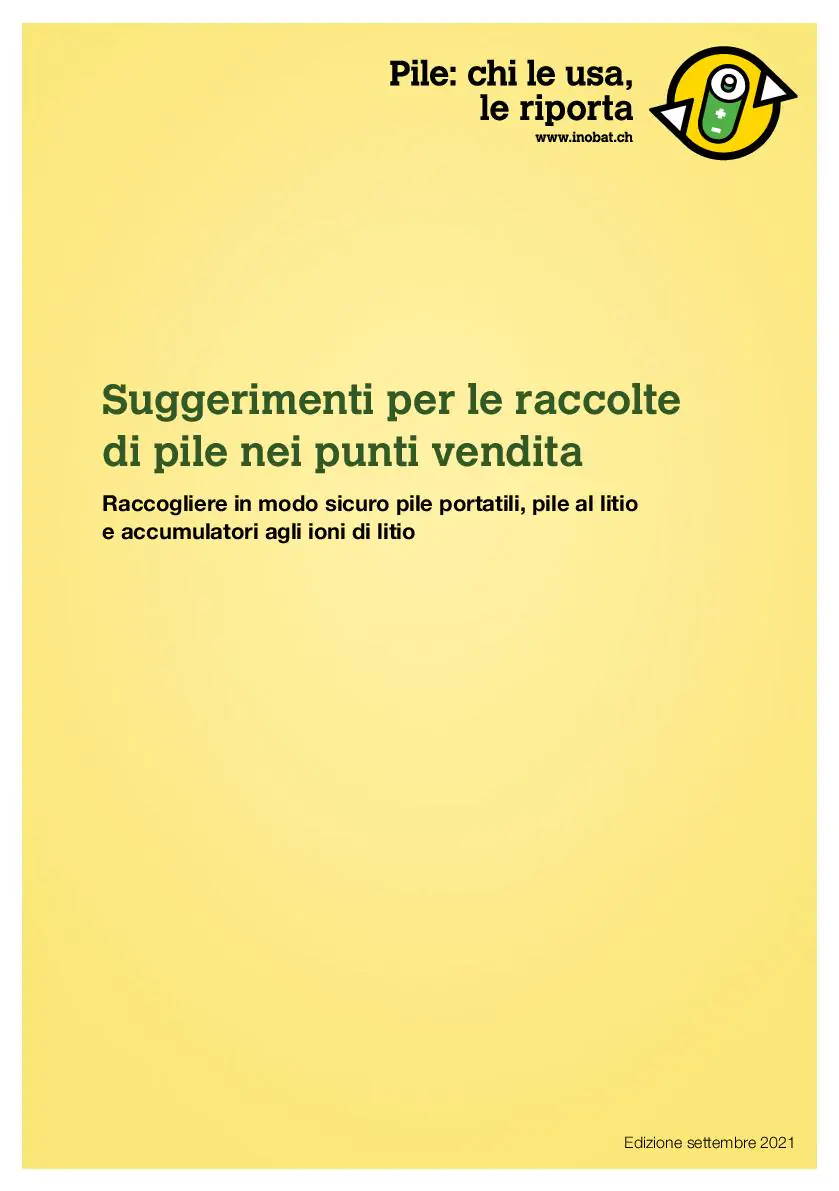 Informazioni e materiali | INOBAT