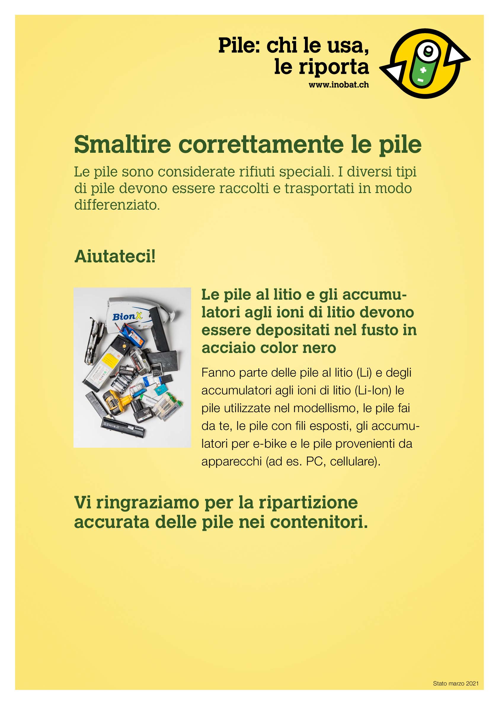 Informazioni e materiali | INOBAT